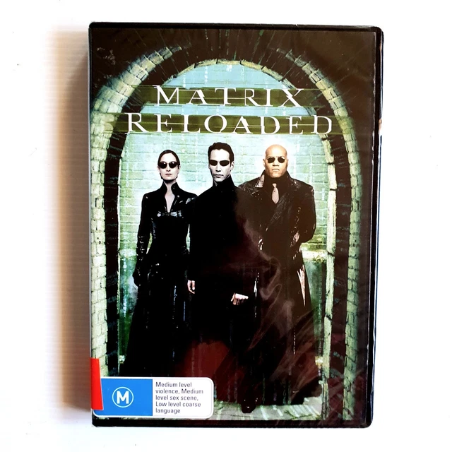 THE MATRIX 2 | Reloaded DVD 2003 Action Scifi, Keanu Reeves, Hugo ...