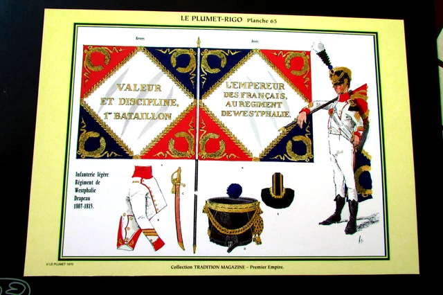 PLANCHE &LE PLUMET-RIGO& -Uniformes des Armées Napoléoniennes EUR 1,00 ...