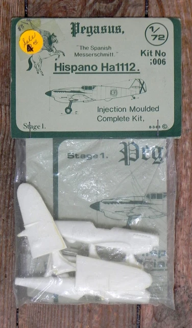 HISPANO HA.1112 "Buchon" 1/72 Pegasus Models (Rare) EUR 25,00 - PicClick FR