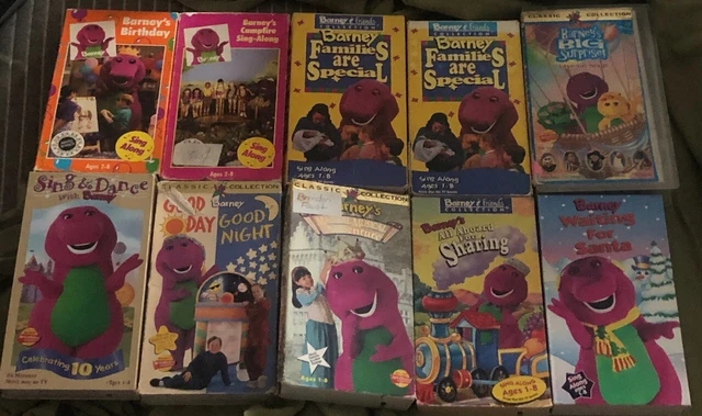 BARNEY VHS TAPES £7.40 - PicClick UK