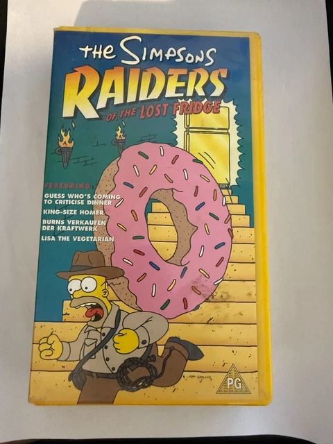 THE SIMPSONS RAIDERS Of The Lost Fridge (VHS/SUR, 2000) £5.82 - PicClick UK