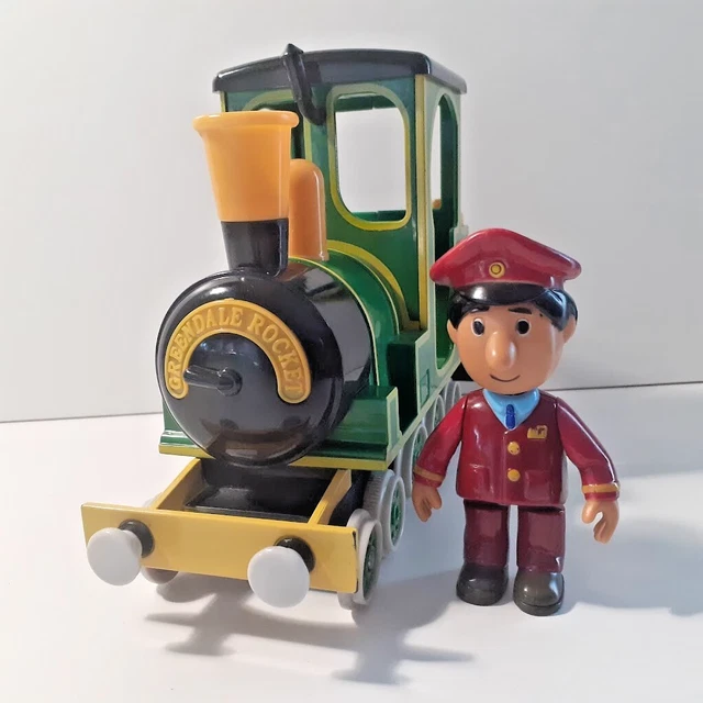 POSTMAN PAT GREENDALE Rocket Friction Train Engine With Ajay Train ...