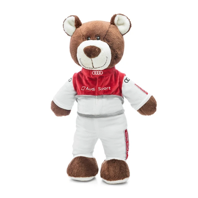 AUDI MOTORSPORT BEAR 40cm DTM Racing Suit - GENUINE MERCHANDISE £39.99 ...