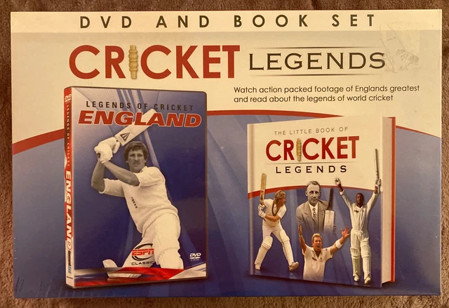 DEMAND MEDIA CRICKET Legends DVD & Book Set. New and Sealed EUR 3,50 ...