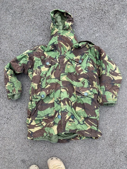 BRITISH ARMY VINTAGE Parka Man’s, Cold Weather DPM Jacket, Size 170/112 ...