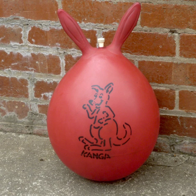 VINTAGE KANGA BOUNCER Space Hopper Australian Toy 1970s Bouncey Ball ...