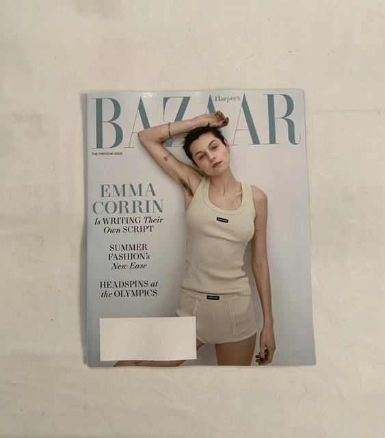 HARPER’S BAZAAR EMMA Corrin “Is Writing Their Own” Issue June/July 2024 ...