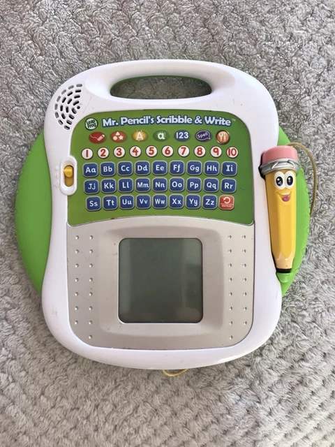LEAPFROG MR PENCIL'S Scribble and Write Kids Interactive Alphabet ...