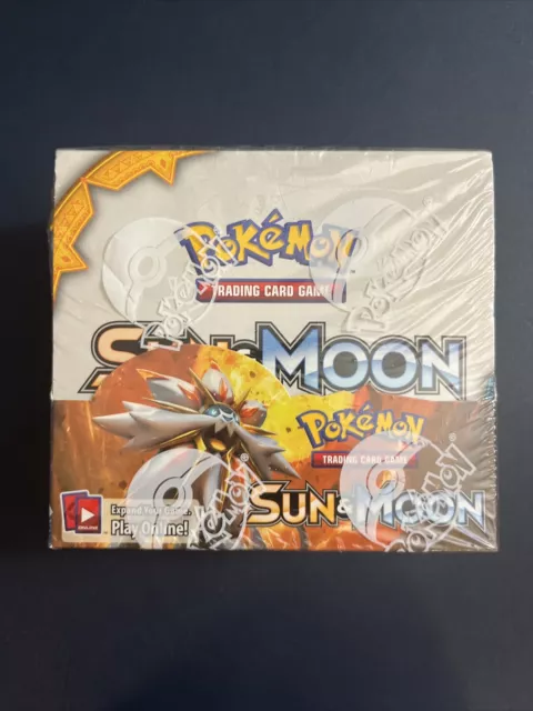 Pokemon Sun And Moon Base Set Booster Box Factory Sealed 400 00