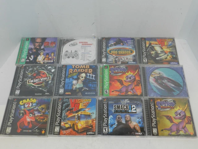 GENUINE OEM SONY Playstation 1 PS1 Game Case & Manual - You Pick & Save ...