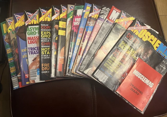 15 BODYBUILDING MAGAZINES Robert Kennedys -MUSCLEMAG 1988 - 1991 £47.52 ...