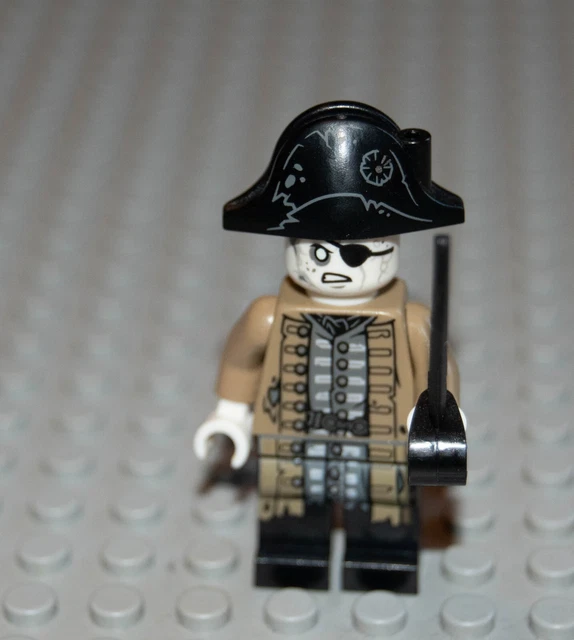 LEGO PIRATES OF the Caribbean Lieutenant Lesaro Minifigure Silent Mary ...