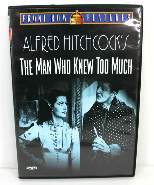 ALFRED HITCHCOCK'S THE Man Who Knew Too Much Digitally Remastered DVD ...