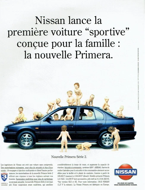 PUBLICITÉ ADVERTISING 1022 1987 Nissan Patrol 1° diesel Paris- Dakar ...