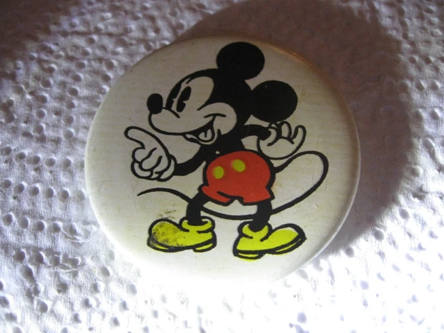 RARE OLD DISNEYS Mickey Mouse Tin Button Pin Badge Made In Ussr £5.00 ...