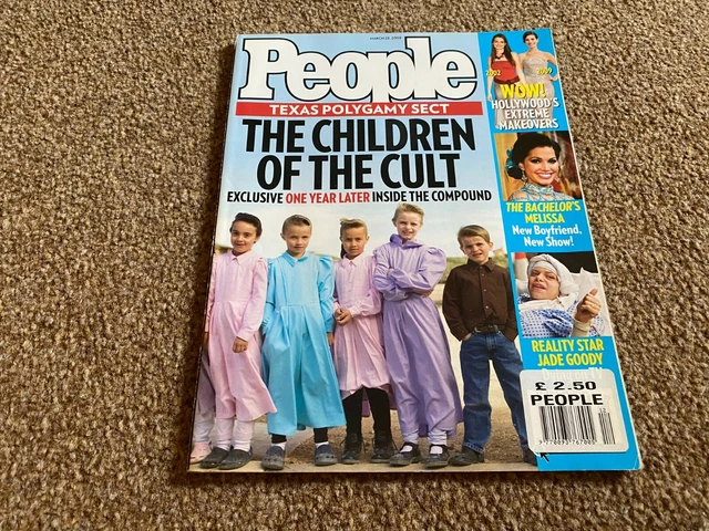 PEOPLE MAGAZINE 23/3/2009 Jade Goody Rebecca Currie Jon & Kate Gosselin ...