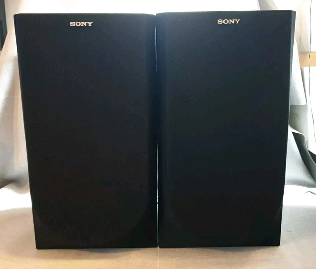 SONY SPEAKERS SS-A300 Bookshelf Speakers 2-Way Working Condition £29.99 - PicClick UK
