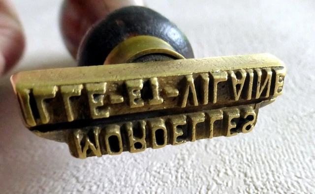 TAMPON DE LA Poste ( obsolète ) de la ville de Mordelles en Ille-et ...