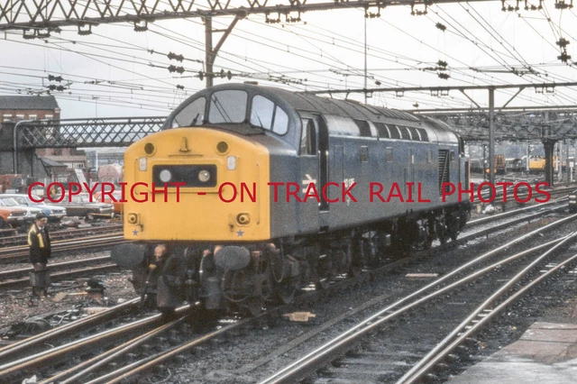 UK RAILWAY PHOTOGRAPH Of Class 40 40195. Rm40-174 £1.70 - PicClick UK