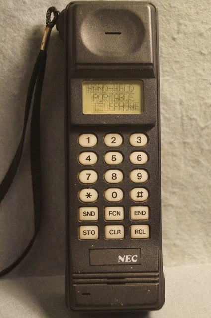 NEC HAND-HELD PORTABLE Telephone TR5E1320-9A £22.00 - PicClick UK