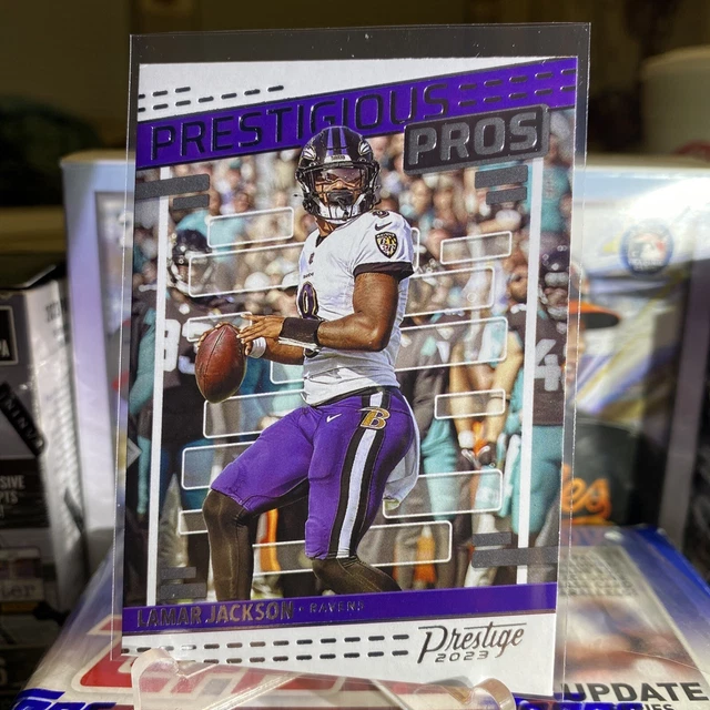 2023 PANINI PRESTIGE Prestigious Pro PP-21 Lamar Jackson Baltimore ...