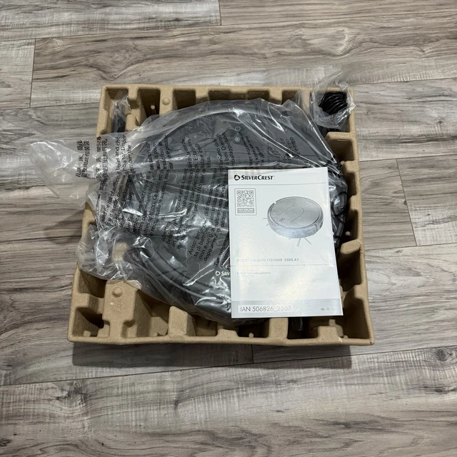 SILVERCREST ROBOT VACUUM Cleaner with Mop Gyro Sensor Auto Return ...