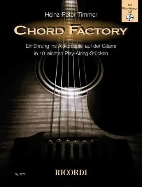 CHORD FACTORY | Heinz-Peter Timmer | Buch + CD | Ricordi Berlin EUR 26 ...