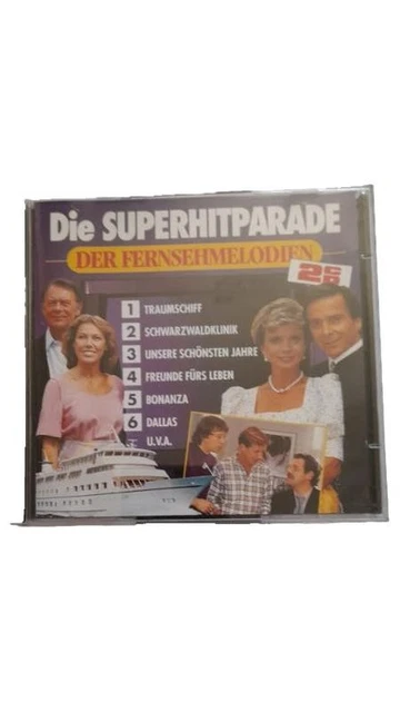 SUPERHITPARADE MÉLODIES TV CD Traumschiff Schwarzwaldklinik Dallas ...