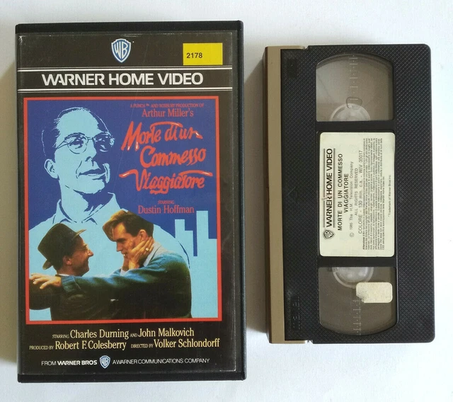 VHS MORTE DI Un Commesso Viaggiatore Film Drammatico Videocassetta Ex ...