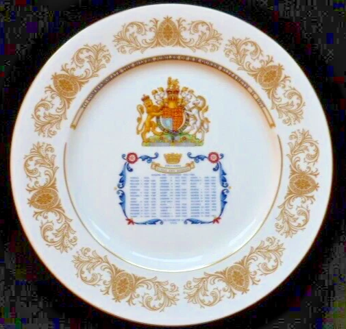 ROYAL KINGS & Queens of England Commemorative Plate -Aynsley £25.00 ...