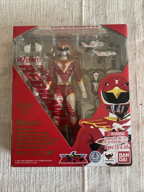 SH FIGUARTS POWER Rangers Redhawk Chojin Sentai Jetman Red Hawk $20.50 ...