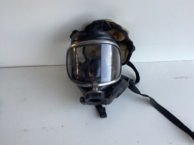 DRAGER PANORAMA NOVA SCBA Gas Mask Full Face Respirator HUD Voice Amp ...