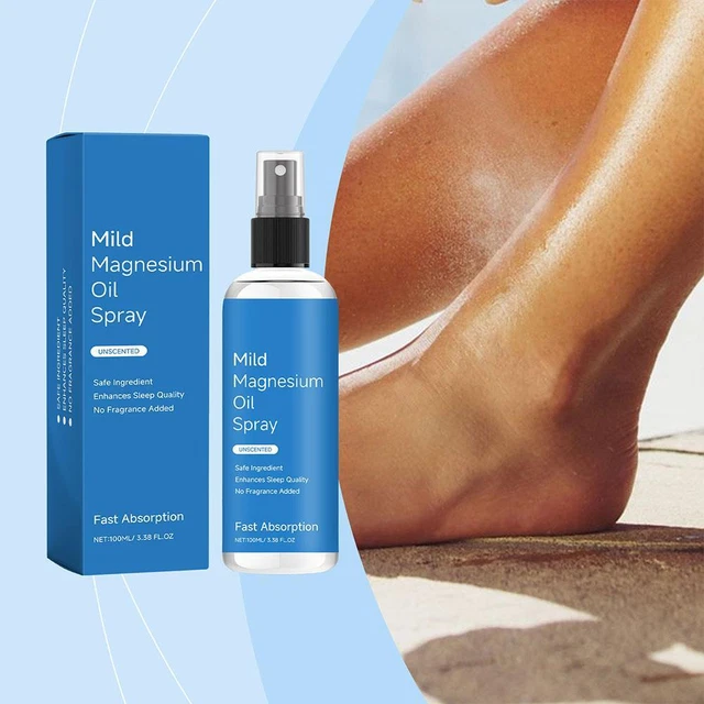 MAGNESIUM OIL SPRAY - 100ml - Extra Strength - 100% Pure & Unscented ...