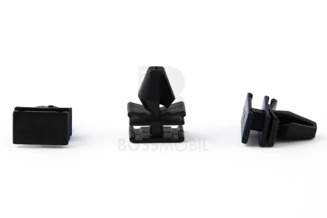 BOSSMOBIL INSIDE CLADDING TRIM Fastener Clip Synthetic Black 13X12X6.5 ...