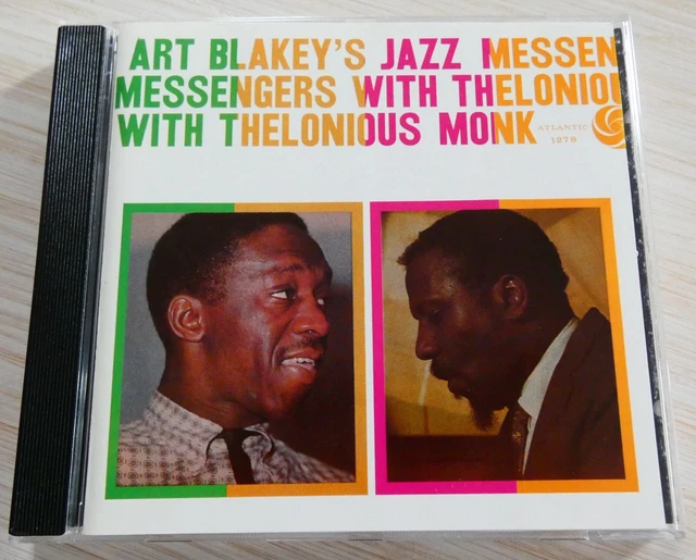 CD ALBUM ART Blakey's Jazz Messengers With Thelonious Monk Atlantic EUR 14,99 - PicClick FR