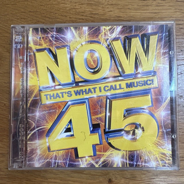 NOW THAT'S WHAT I Call Music 45 double CD excellent comme neuf. Émis au ...