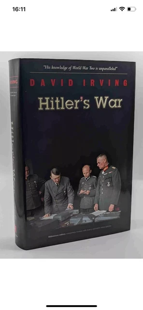 DAVID IRVING'S HITLERS War - Millennium Edition (New & Unread) £63.12 ...