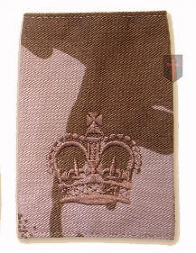 PAIR WO2 SERGEANT Major Desert DPM Rank Slides (New Official SSM £6.00 ...