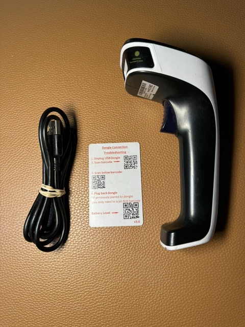 SCANAVENGER PORTABLE WIRELESS Bluetooth Barcode Scanner: 3-in-1 Hand ...