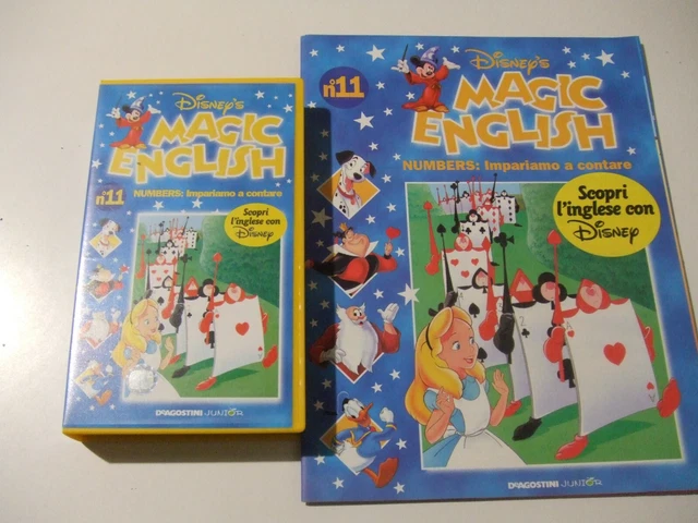 DISNEY'S MAGIC ENGLISH - Numbers: Impariamo A Contare N°11 - VHS + Allegato EUR 10,00 - PicClick IT