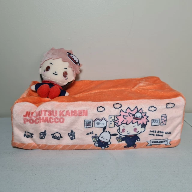 JUJUTSU KAISEN JJK x Sanrio Collab Tissue Box Cover Case Yuji Itadori ...