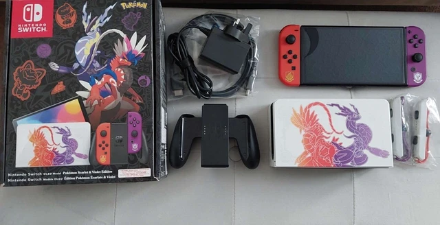 NINTENDO SWITCH (OLED Model) HEG-001 Pokémon Scarlet & Violet Edition - 64GB £249.99 - PicClick UK