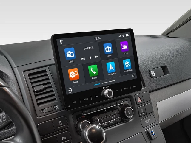 POUR VW T5 Multivan 10" DAB Autoradio Navigation Bluetooth Sans Fil ...