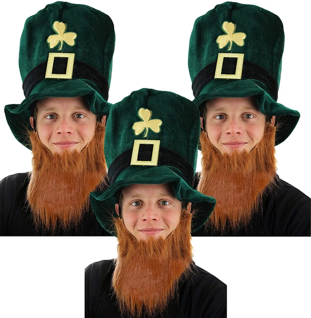 ST. 'S TOP Hat Leprechaun Green Top Hat £10.34 - PicClick UK