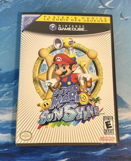 SUPER MARIO SUNSHINE (GameCube, 2002) Case Manual & Inserts Only - No ...