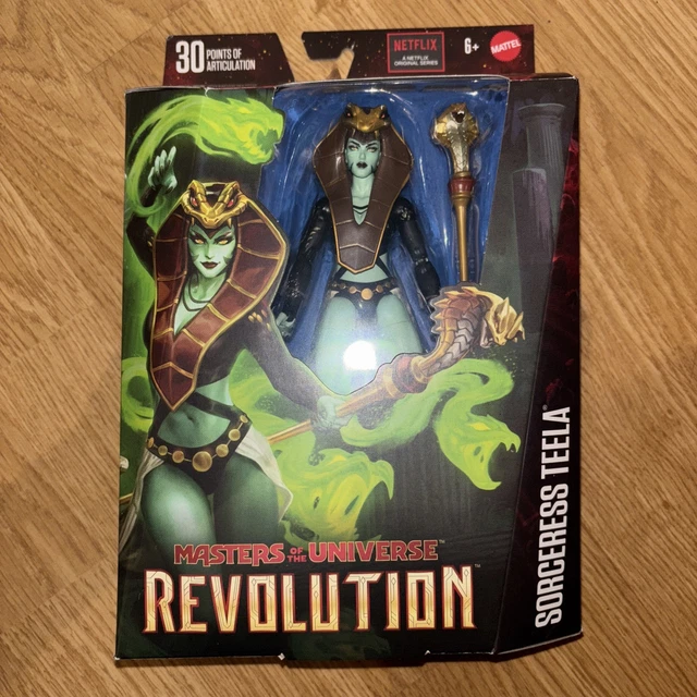 MASTERS OF THE Universe Revolution Masterverse - Snake Sorceress Teela ...