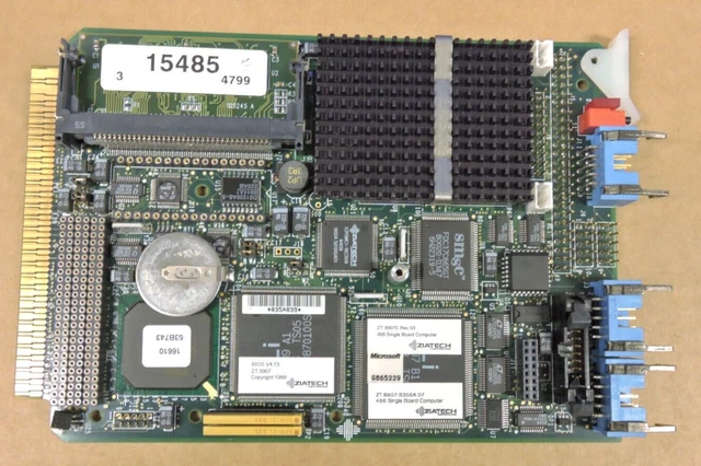 NEW ZIATECH ZT-8907E CPU Module 486 Single Board Computer ZT-8907 ...