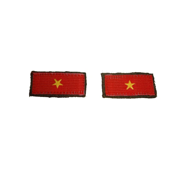 WW2 JAPANESE ARMY Private Rank Collar Tabs (Soldier Second Class) u682 ...