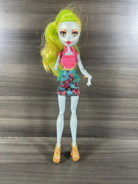 MONSTER HIGH LAGOONA Blue Freaky Fusion Lagoonafire Doll Incomplete ...