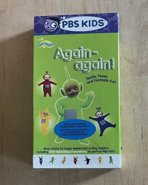TELETUBBIES AGAIN-AGAIN! (2004) PBS Kids Sealed VHS Promo Screener ...